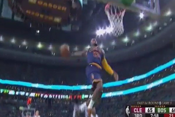 Video: LeBron James Throws Down the Epic Windmill - Cavaliers Nation