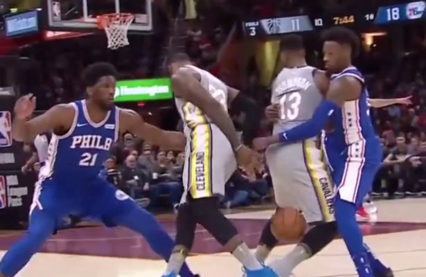 Video: LeBron Goes Through Teammate's Legs With Disgusting Behind-the ...